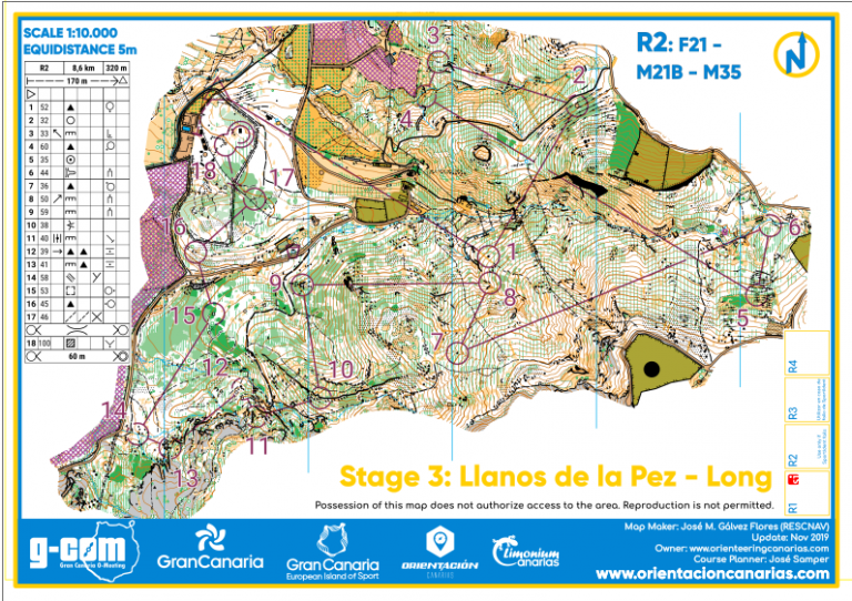 Mapas de Orientación de las Islas Canarias (ESP) – Tienda de ...
